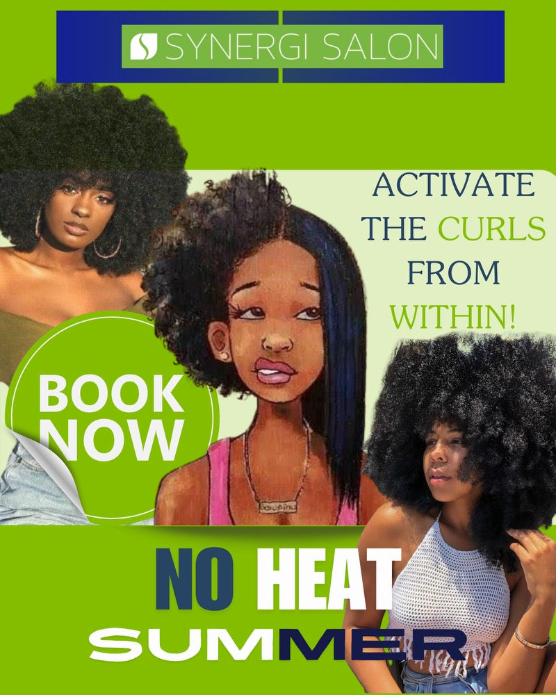 Nourishing Your Hair Naturally: Synergi Salon's No-Heat Summer Styling ...